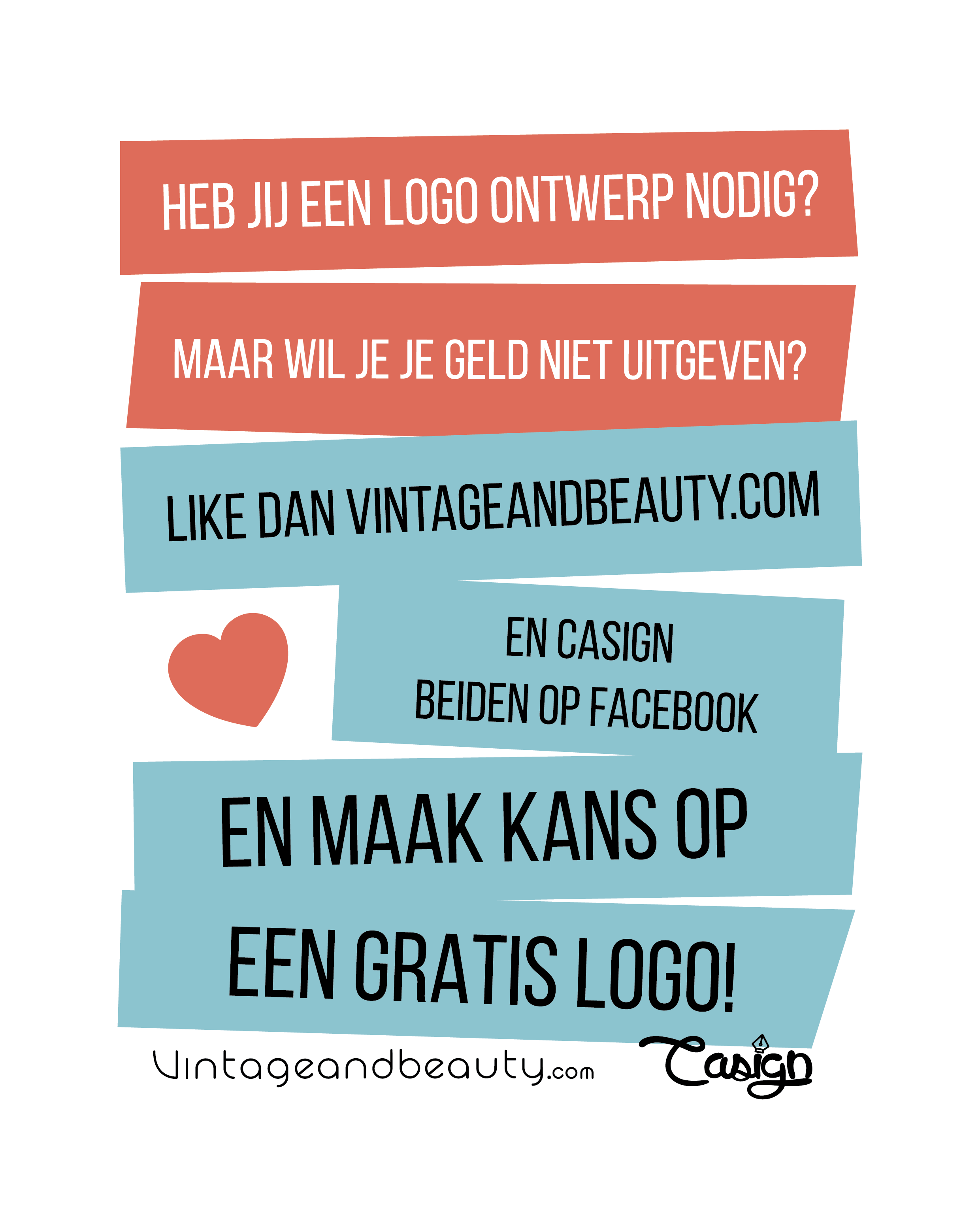 Win een logo voor jouw blog / webshop / bedrijf! - vintageandbeauty.com